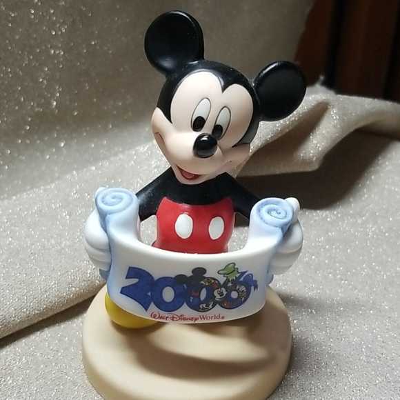Disney | Accents | Mickey Mouse Ceramic Figurine 206 | Poshmark